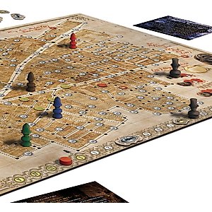 Letters from Whitechapel Board Game Revised Edition | Strategy Game for Teens and Adults | Detective Board Game | Ages 13 and up | 2 to 6 Players | Average Playtime 90 Minutes | Made by Giochi Uniti