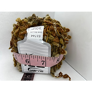 Bobble Browns - Sale Boucle Wool Blend Yarn - 50 Grams (1.75 Ounces) 65 Meters (71 Yards)