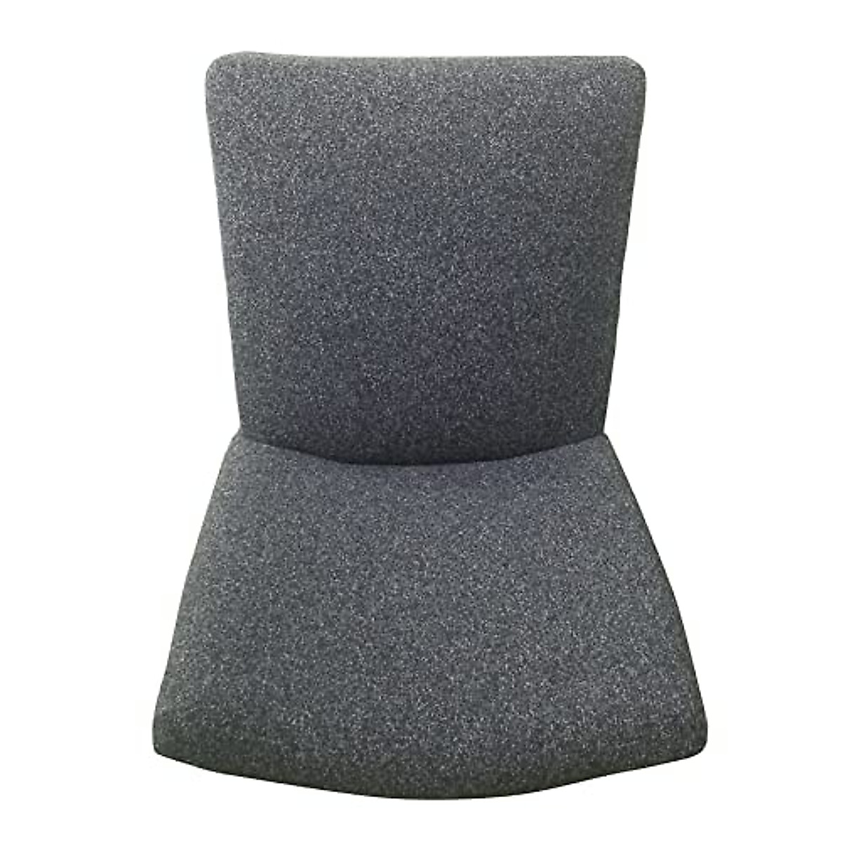 Homepop Home Decor | Upholstered Parsons Dining Chairs | Dining Chairs Set of 2 | Decorative Home Furniture, Gray Woven Fabric