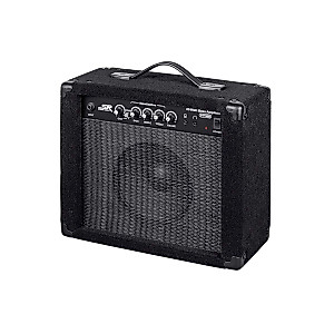 Monoprice 1x8 Bass Combo Amplifier, 20-Watt, 3-Band EQ, Headphone Output