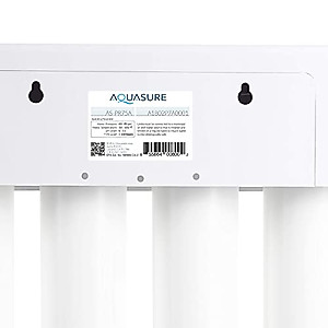 Aquasure Signature Series 64,000 Grains Complete Whole House Water Treatment System with Digital Metered Control Water Softener, Conditioner and 75 GPD RO Reverse Osmosis Filtration for 4-6 bathrooms