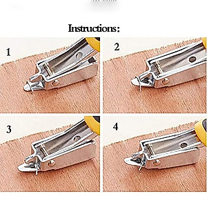 Staple Removers Heavy Duty Staple Remover, Staple Puller Tool Upholstery Construction Heavy Duty Staple Remover Tack Lifter Office Claw Tools Puller Removing