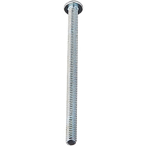 Hard-to-Find Fastener 014973315160 Slotted Round Machine Screws, 6-32 x 2-1/2, Piece-20, zinc