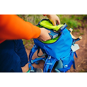 Gregory Mountain Products Icarus 30 Liter Kid's Hiking Backpack, Capri Green