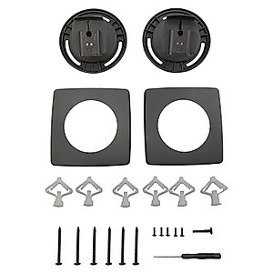 Goapongs Black Ceiling Bracket Kit Replacement for Bose OmniJewel Lifestyle 650 Home Entertainment System Speakers