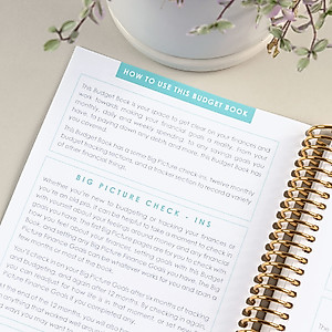 A5 Spiral - Bound Budget Planner. Savings Tracker, 72 Month-At-A-Glance Pages and 4 Pages of Debt Trackers. 13 Tabs. 160 Pages of Thick 80 Lb. Mohawk Paper. Sticker Sheet Included by Erin Condren.