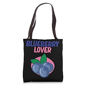 Blueberry Lover Cute Blueberries Eater Berry Graphic Tote Bag