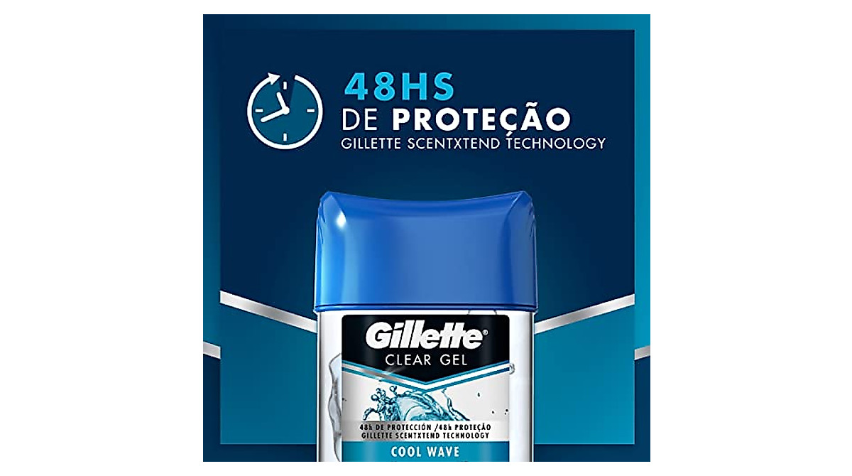 Gillette Cool Wave Clear Gel Deodorant - 48-Hr Protection