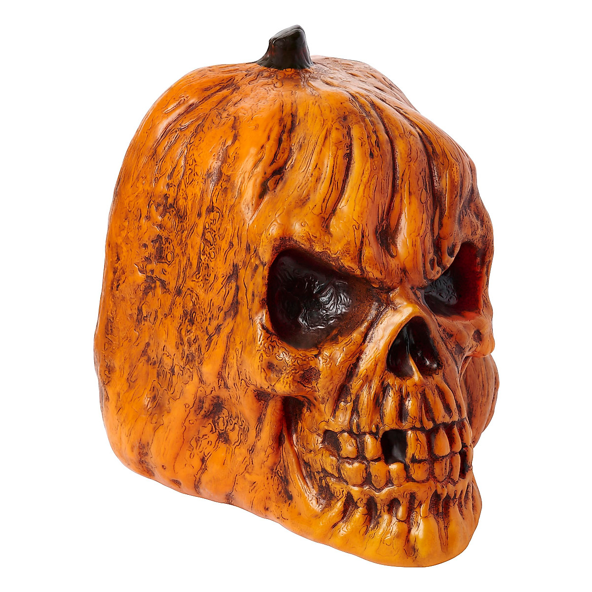 Spirit Halloween Pumpkin Skull | Horrifying Halloween Decoration | Perfect for Haunted Houses
