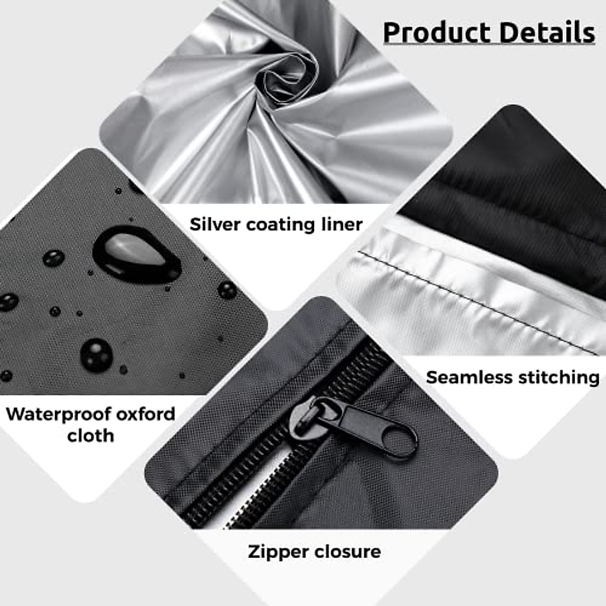 Patio Swing Cover, Waterproof 3 Triple Seater Hammock Cover for Garden Glider Chair Patio Furniture, All Weather Protection Outdoor Furniture Protector, 87 x 49 x 67 inches