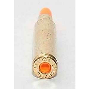 St Action Pro Pack of 10 Inert .223 REM Remington 5.56 NATO M16 AR-15 Rifle Orange Safety Trainer Cartridge Dummy Ammunition Ammo Shell Rounds with Brass Case
