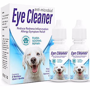 Art of Sport Quick Relief Dog Eye Drops, Say Goodbye to Redness, Irritation,Dryness Infection, Gentle Fomular Cataract Drops for Dogs, Pet Eye Drops