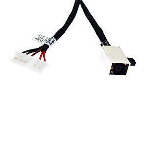 Sicastar DC_in Power Jack with Cable Connector for Dell Inspiron 15 3000 3551 3552 3558 3559 3583 3458 Series Laptop 450.030060001