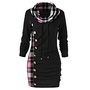 Womens Tunic Sweatshirts red Womens Jacket Autumn Sweaters for Women Orange Balloon Sleeve Blouse Woman's Flannel Jacket Cardigan Sweater Navy Womens Womens plad Hoodie