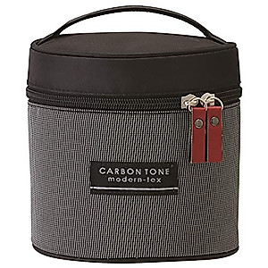 Skater KBST3 Insulated Lunch Box, Bowl Shape, 33.4 fl oz (1,050 ml), For STLB3 Lunch Bag, Carbon Tone