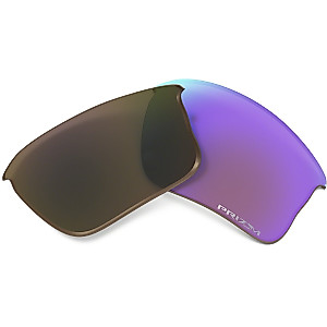 Oakley Flak Jacket XLJ Rectangular Replacement Sunglass Lenses, Prizm Golf, 63 mm