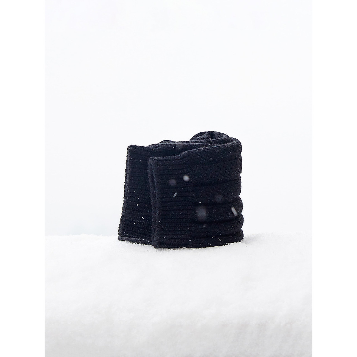 State Cashmere Unisex Ribbed Socks 100% Pure Cashmere Super Soft Bed Cuff Socks (Black, Small/US 6-11)