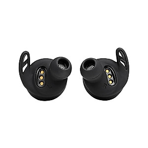 Under Armour True Wireless Flash X– Engineered by JBL® - True Wireless bluetooth earbuds, waterproof headphones, microphone, Bionic hearing, up to 25 hours battery (Black)