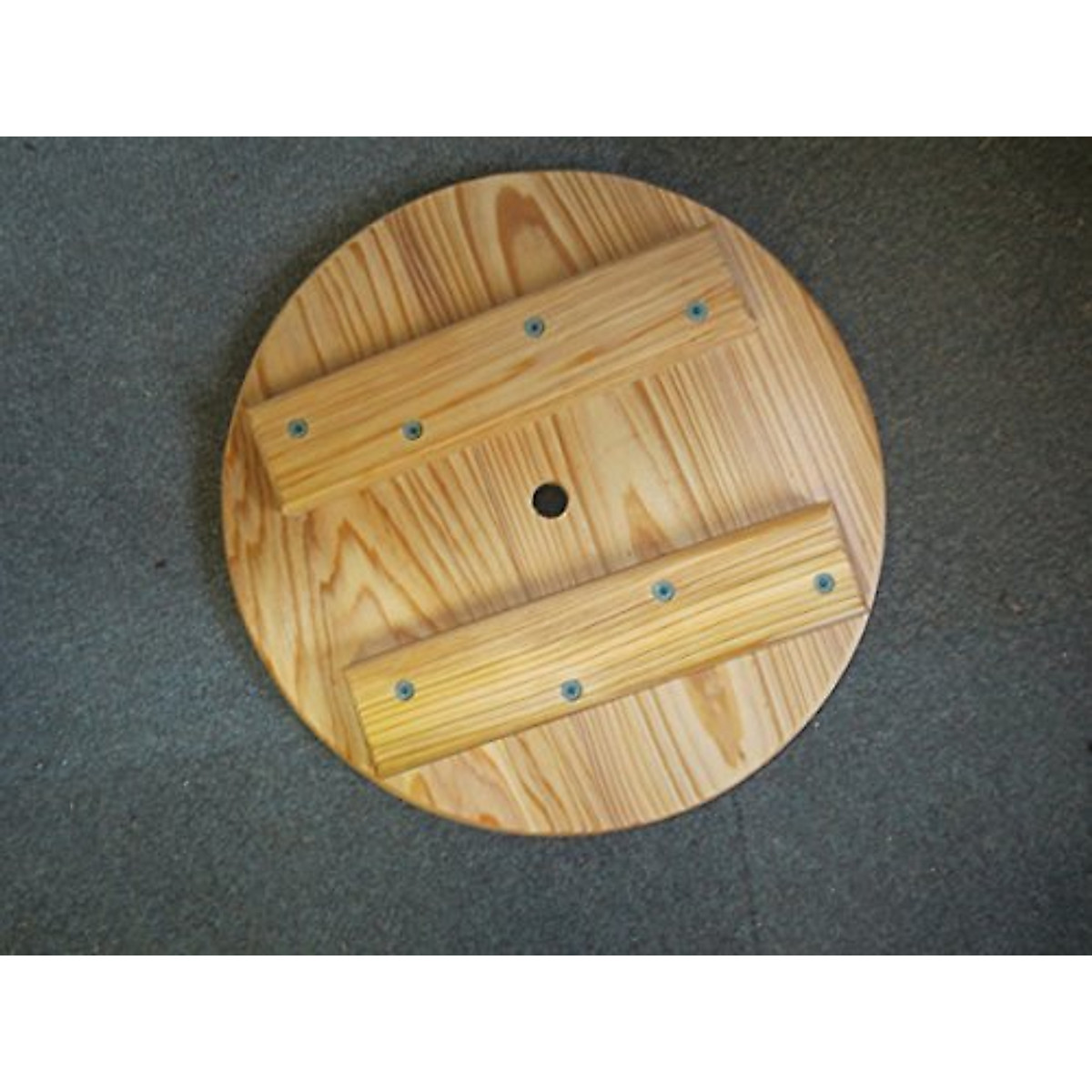 Wood Tree Swings-Tree Swing Cypress Wood Disc Tree Swing and 10 Feet of Rope Not Plywood