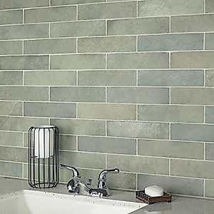 Merola Tile Heritage Jungle 2-3/8" x 9-5/8" Porcelain Floor and Wall Tile