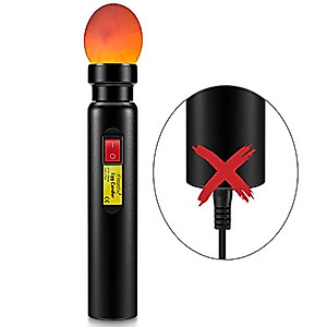 Magicfly Rechargeable Wireless Egg Candler Tester for Monitoring Eggs Development, Bright Cool LED Light Candling Lamp