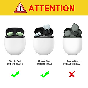 Fintie Protective Case for Google Pixel Buds Pro 2 (2024) / Google Pixel Buds Pro (2022), Premium PU Leather Slim Fit Metal Snap Closure Portable Cover Skin with Keychain, Blooming Hibiscus