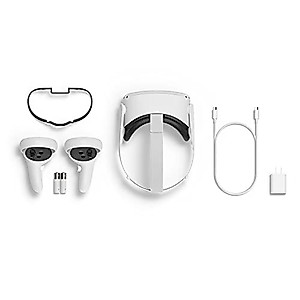 Meta Quest 2 - Advanced All-In-One Virtual Reality Headset - 128 GB (Renewed Premium)