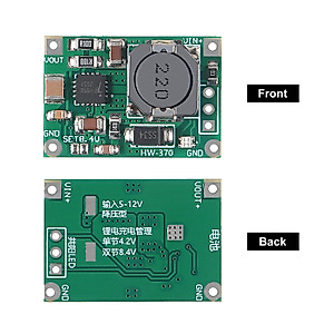 Coliao 6pcs TP5100 Charging Management Power Supply Module Board 4.2V 8.4V 2A Single Double Lithium Li-ion Battery Charger Module