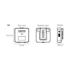 Rode Wireless GO Compact Wireless Microphone System - White