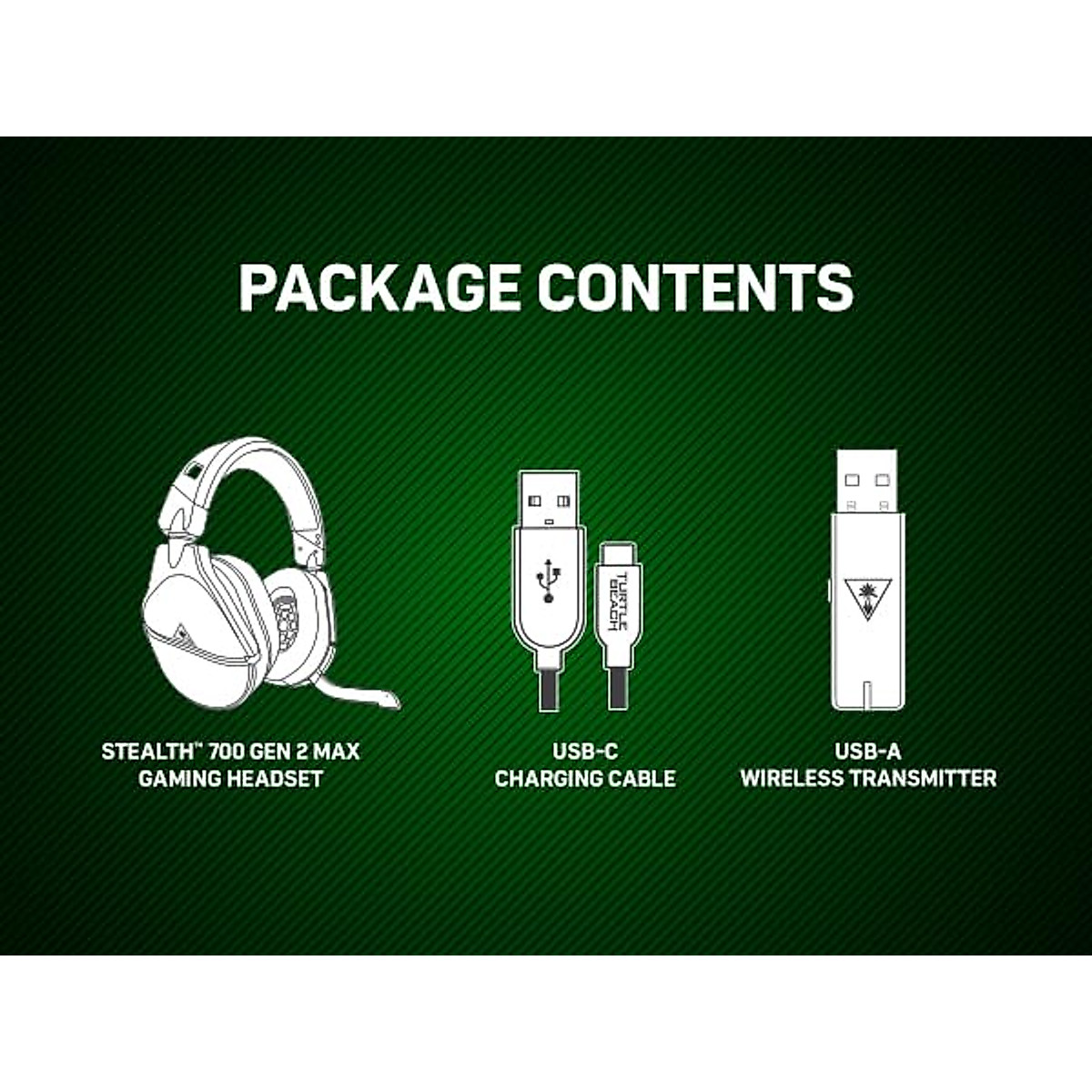 Turtle Beach Stealth 700 Gen 2 Wireless Gaming Headset for Xbox Series X, Xbox Series S, Xbox One, Nintendo Switch & Windows PCs with Xbox Wireless – Bluetooth, 50mm Speakers, & 20-Hr Battery – Black