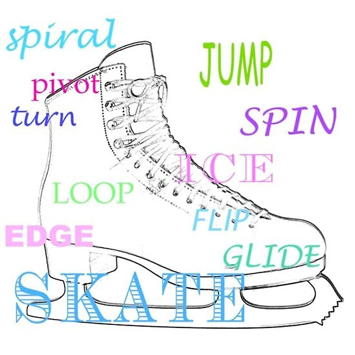 CafePress Figure Skating Mug Ceramic Coffee Mug, Tea Cup 11 oz