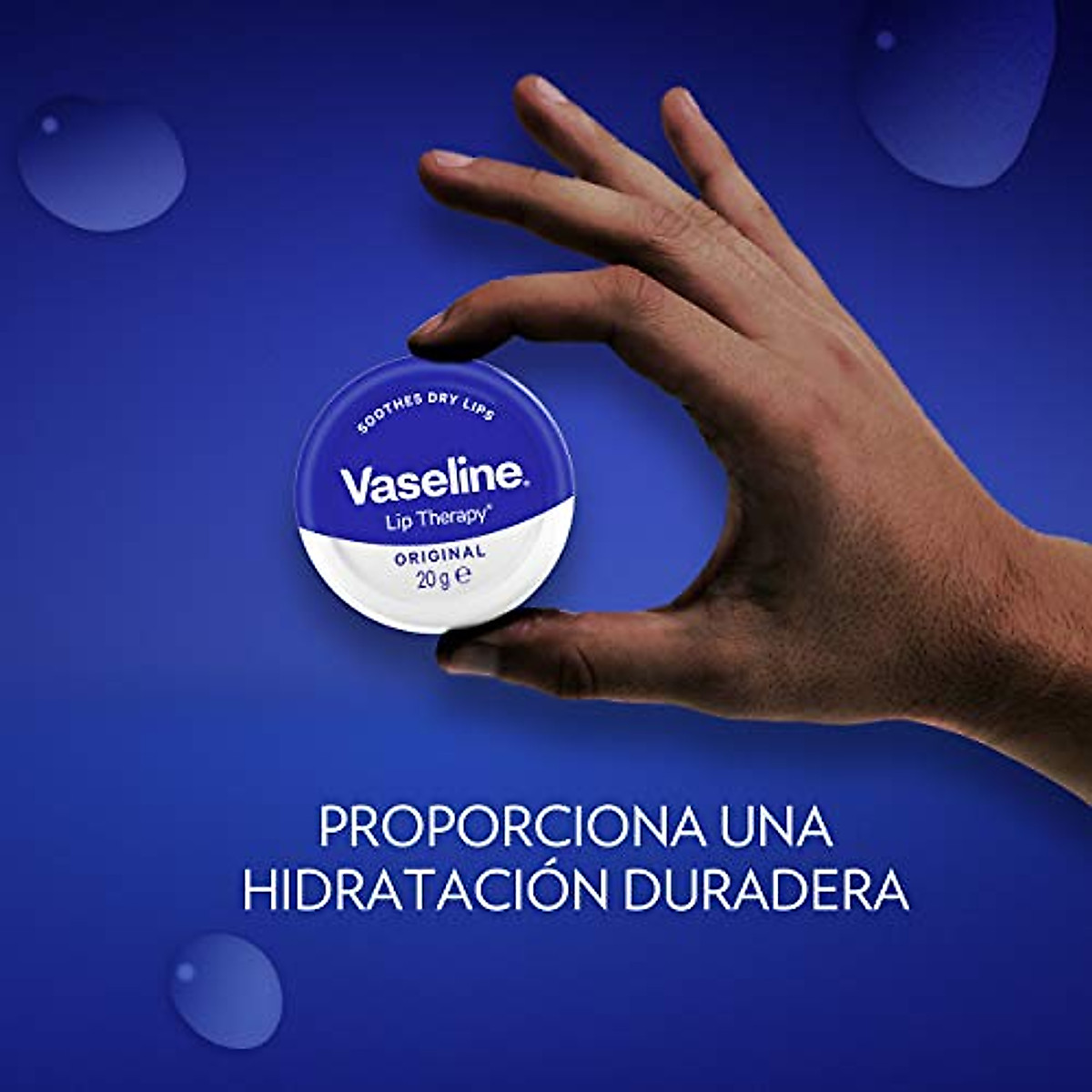 Vaseline Lip Therapy | Vaseline Lip Balm | Lip Moisturizer for Very Dry Lips | Original | 20g