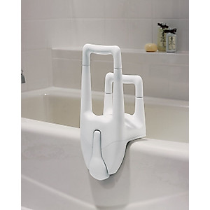 Moen DN7075 Home Care Locking Dual Tub Grip, Glacier