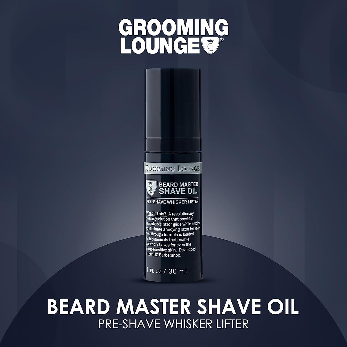 Grooming Lounge Beard Destroyer Shave Cream for Men - Bump, Irritation & Razor Burn Free Shaving Cream Sensitive Skin, Men Beard Care - Soft, Smooth, Easy Glide Low Shaving Foam Lather Formula - 5 Oz