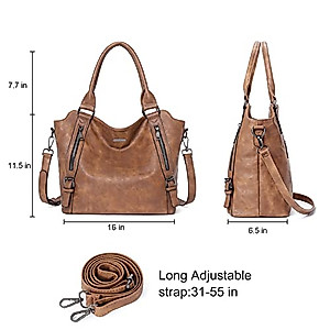 CLUCI Hobo Bag + Women Wallet