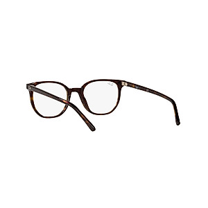 Ray-Ban RX5397 Elliot Round Prescription Eyewear Frames, Havana/Demo Lens, 48 mm