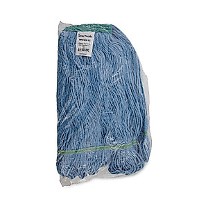Boardwalk BWK502BLNB Super Loop Wet Cotton/Synthetic Mop Head - Medium, Blue