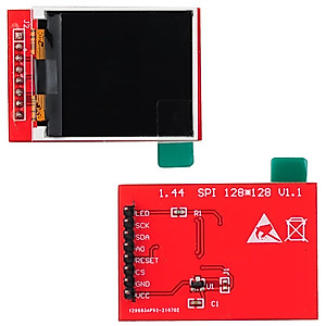 DIYmalls 1.44" TFT LCD Display Screen Module 3.3V RGB 65K 128x128 4-Wire SPI ST7735S for Arduino U NO Mega-2560