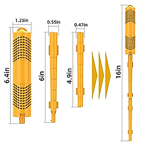 ROYOR Spa Mineral Sticks for Hot Tub Supplies, Hot Tub Mineral Stick Inserts Filter Cartridge - 2 Pack