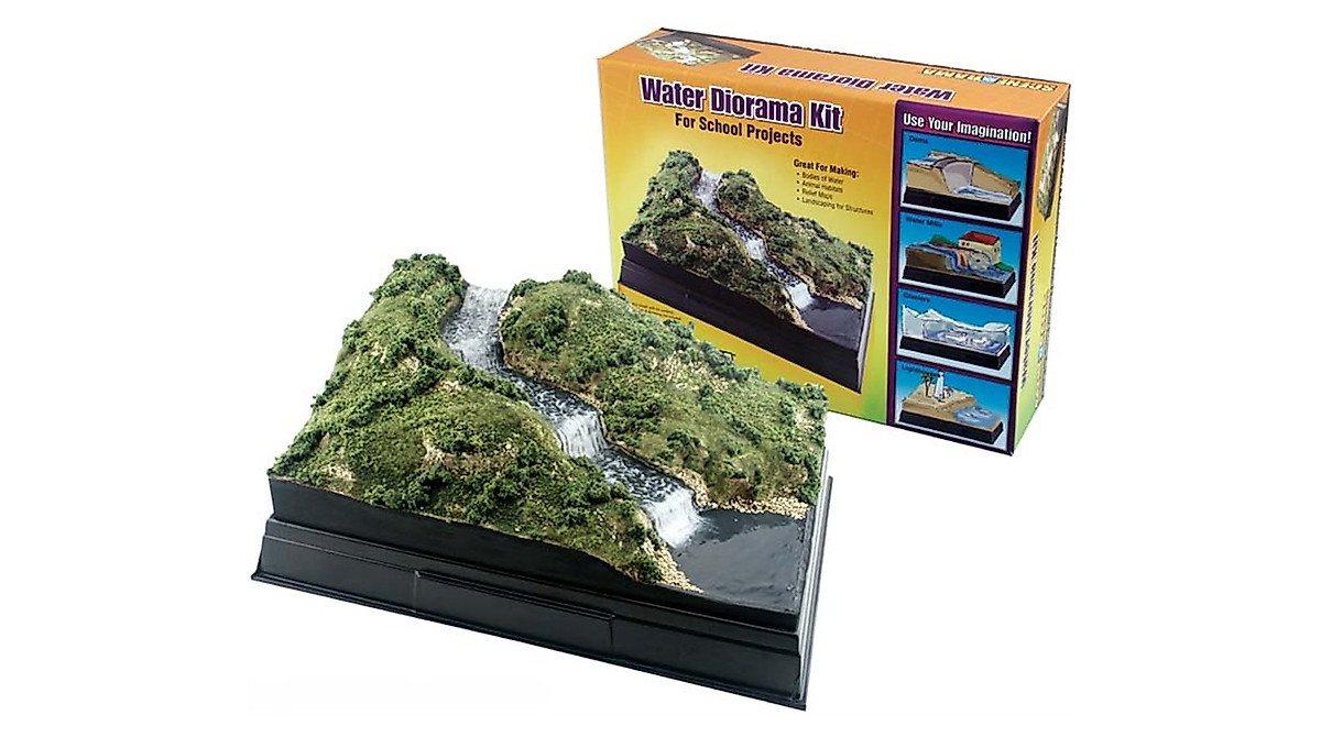 Woodland Scenics SP4113 Diorama Kit – Realistic Water Scenes