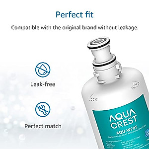 AQUACREST F-601R Filter Cartridge, NSF/ANSI 42 Certified, Replacement for F-601R Filter Cartridge (Pack of 2), Model No.WF05.