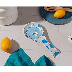 Care Bears Grumpy Bear Ceramic Spoon Rest Holder | Kitchen Organizer For Utensils To Keep Countertop Clean
