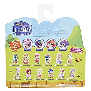 Who's Your Llama Llama Toys Surprise Figures! Series #1-12 Different Collectible Figures! Assorted - Perfect for Birthday Party Favors, Christmas or Hanukkah [Amazon Exclusive 2-Pack]