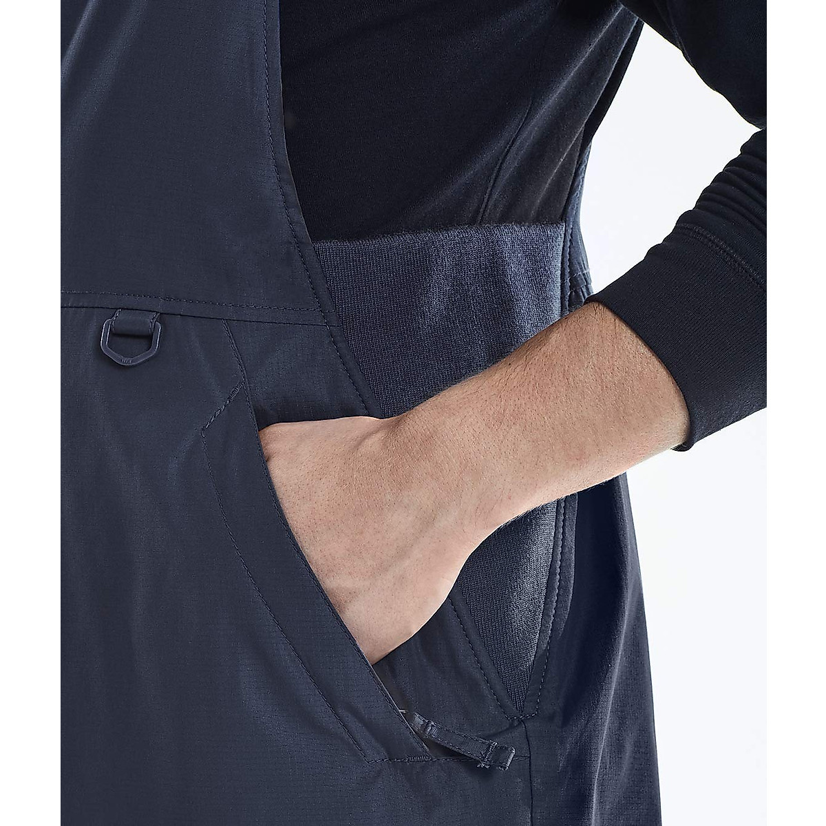 TSLA Men's Winter Snow Bibs, Waterproof Insulated Snowboard Overalls, Ripstop Windproof Ski Pants, Winter Ski Snow Overall Charcoal Blue, Large