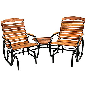 JACK-POST CG-30Z Country Garden Glider Tete-a-Tete, Bronze