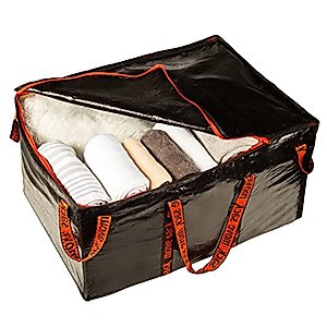 Moving Starter Kit - Great for storage or vehicle trunk too! Easy to open, Easy to Use, fits great in truck or car. Kit includes moving bag and labels. Perfect size for closets also!