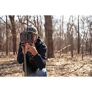 Stealth Cam Deceptor NO GLO 80ft Detection & IR Range 40MP Photo 1440P HD Video Capture Remote App Contol Wireless Hunting Cellular Trail Camera - Available on AT&T & Verizon