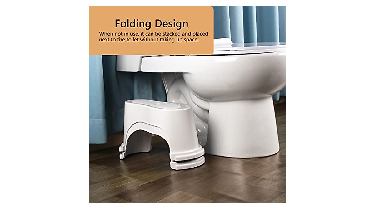 Evron 7" Toilet Stool for Comfortable Potty Assistance