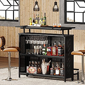 LITTLE TREE Bar Table, Black