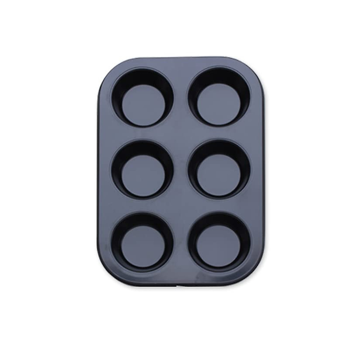 Mttie Baking Pans Set 5-Piece Toaster Oven Pans Bakeware Cooking Includes Nonstick Cake Pans/Loaf Pan/Cupcake Pan/Pizza Pan/Cookie Pan, Carbon Steel Baking Pan Set,Black